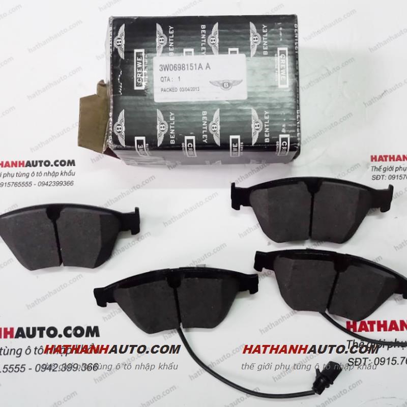 Má phanh (bố thắng) trước xe Bentley Continental Flying Spur