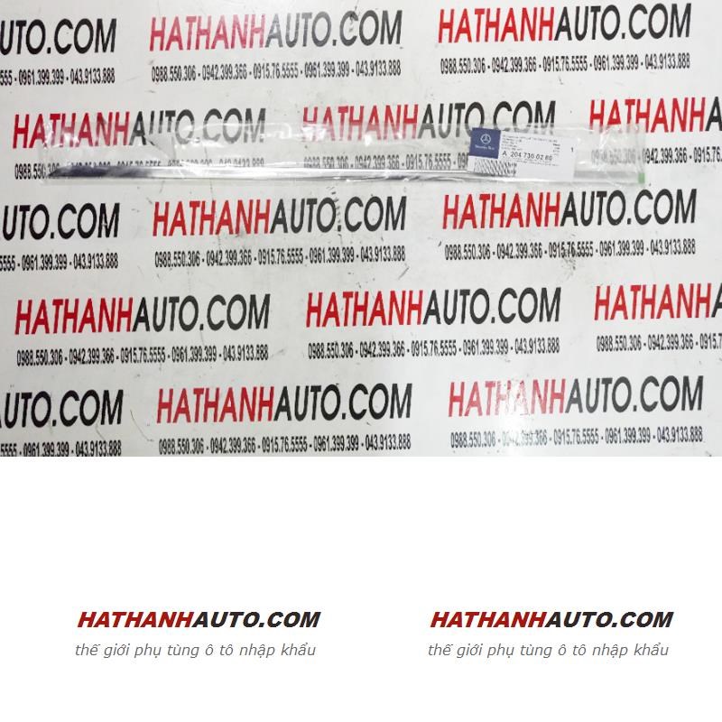 Nẹp inox cửa sau phải xe Mercedes C250, C300, C350, C63 AMG W204