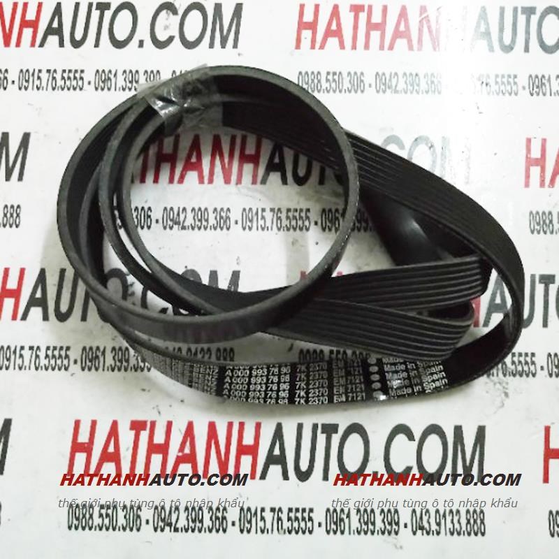 Dây cu roa tổng xe Mercedes S600 Maybach W222 - 0009937696