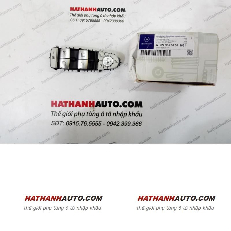 Công tắc lên xuống kính tổng xe Mercedes C450, C63 AMG W205