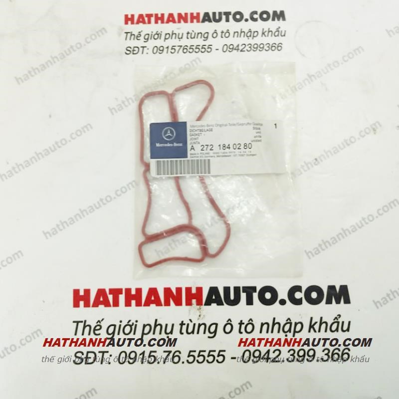 Gioăng két làm mát dầu máy xe Mercedes C180, C200, C230- 2721840280