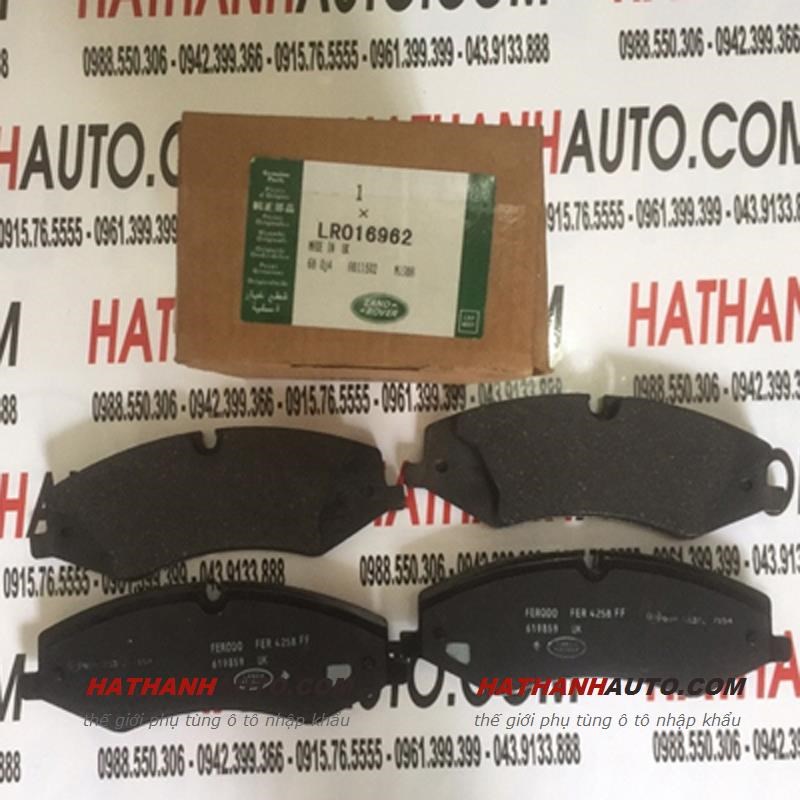 Má phanh (bố thắng) trước Land Rover V8 Sport chính hãng-LR016962
