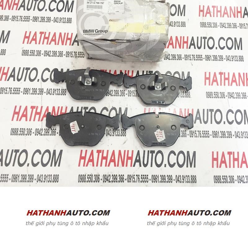 Má phanh (bố thắng) sau xe BMW 760i - 34216799797