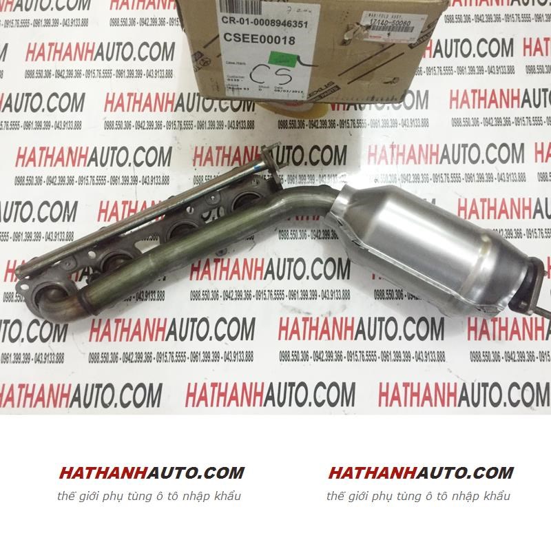 Bầu catylic phải xe Lexus GX470 - 17140-50060