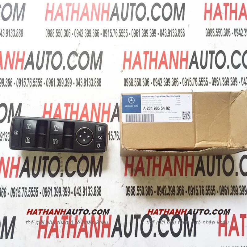 Công tắc lên xuống kính tổng xe Mercedes GLK, E, C - 2049055402