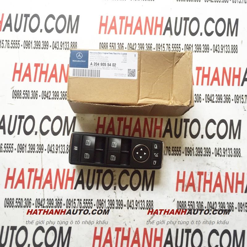 Công tắc lên xuống kính tổng xe Mercedes GLK, E, C - 2049055402