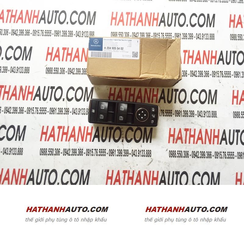 Công tắc lên xuống kính tổng xe Mercedes GLK, E, C - 2049055402
