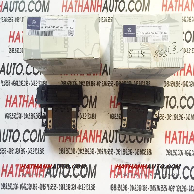 Cửa gió điều hòa trái xe Mercedes C180, C200, C230 W204- 2048300754