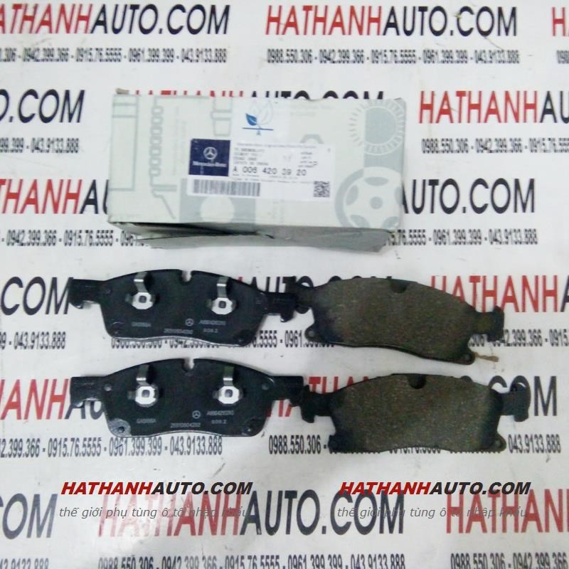 Má phanh (bố thắng) trước xe Mercedes GL350, GL450 W166- 0064203920