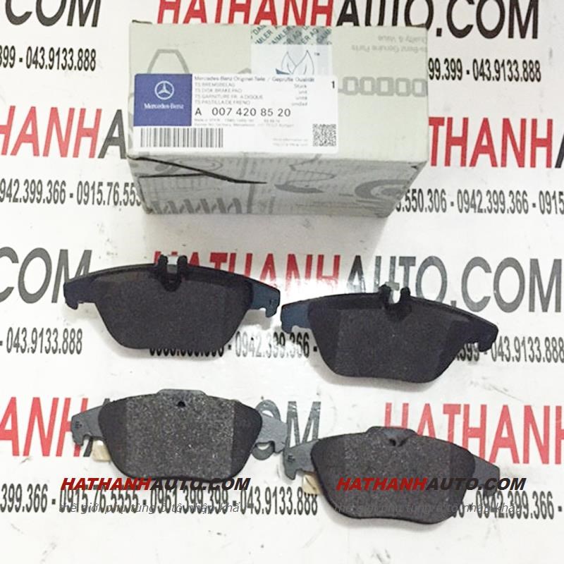 Má phanh (bố thắng) sau xe Mercedes C200, C250 W204 - 0074208520