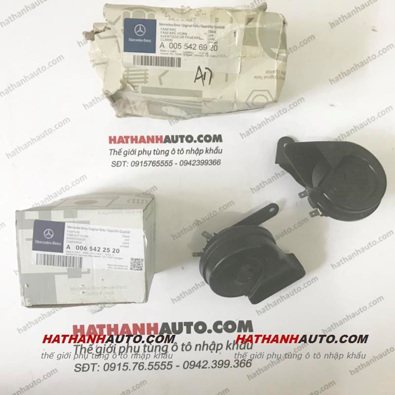 Còi điện xe Mercedes E550, GLK350, C230, C280 - 0065422520