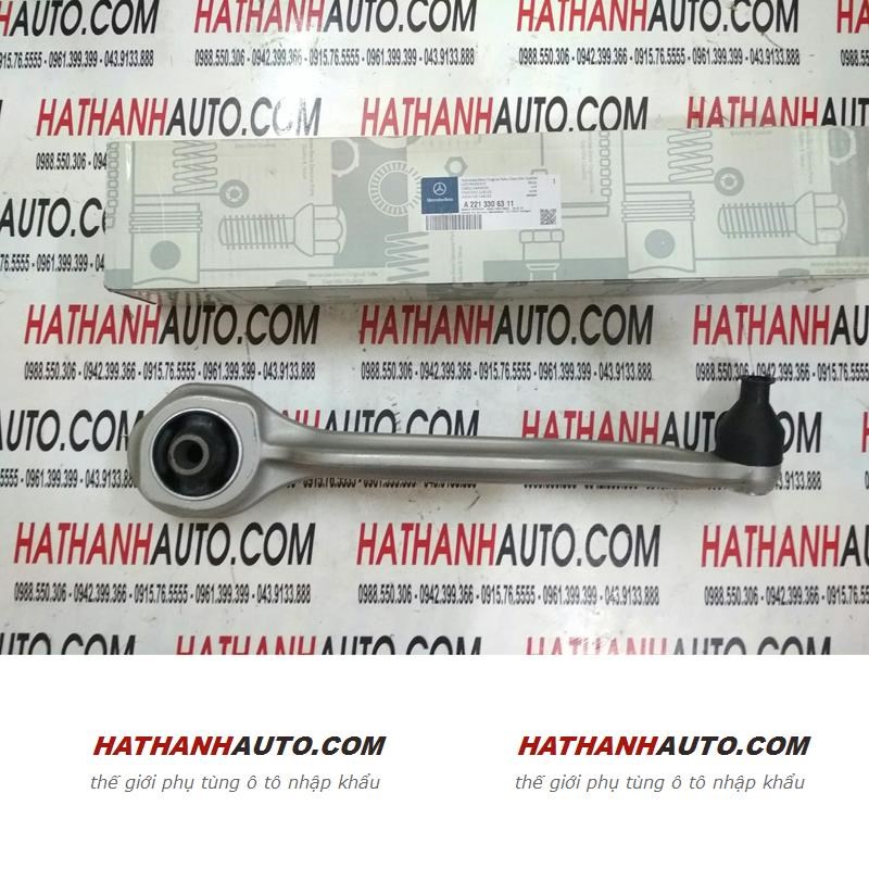 Càng nhôm (i) cong trái xe Mercedes CL500, CL600 W221 - 2213306311