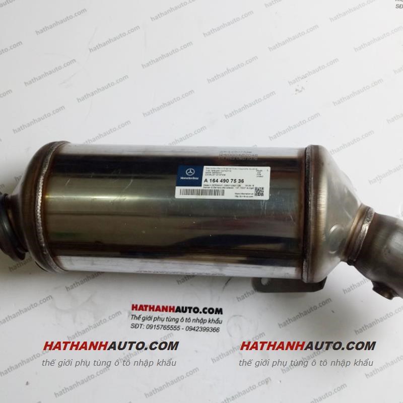 Bầu catylic xe Mercedes GL500, GL550, GL320 W164 - 1644907536