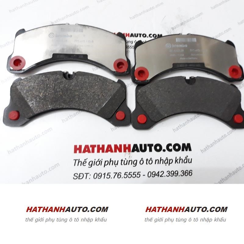 Má phanh (bố thắng) trước xe Porsche Cayenne - 95835193930