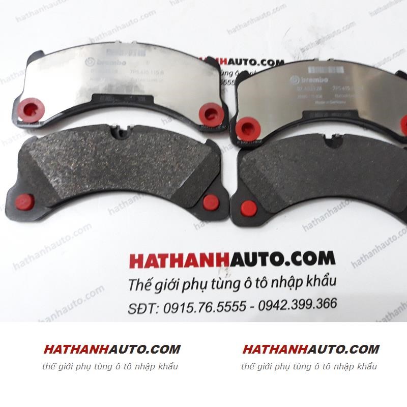 Má phanh (bố thắng) trước xe Porsche Cayenne - 95835193930