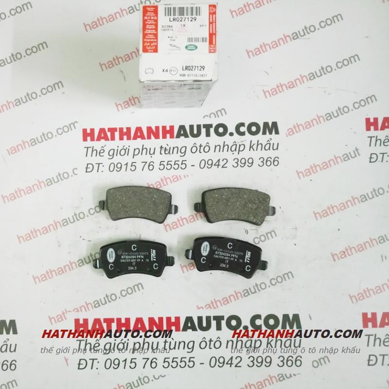 Má phanh (bố thắng) sau xe Range Rover Freelander, Evoque - LR027129