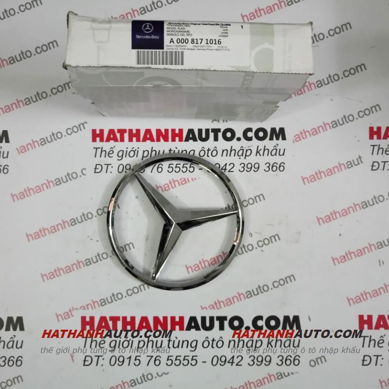 Logo mặt ga lăng xe Mercedes C W204, C205, GLK - 0008171016
