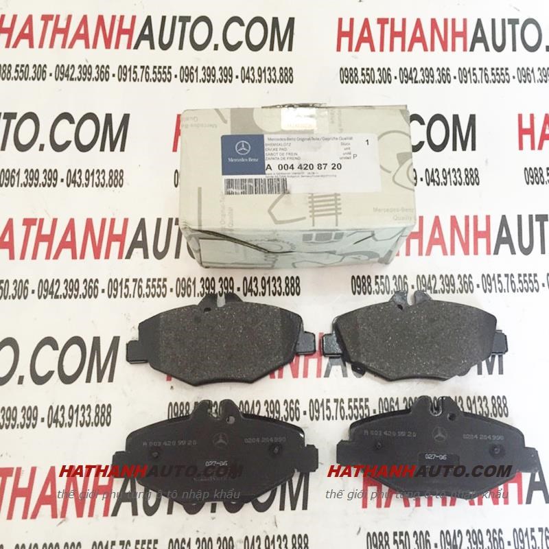 Má phanh (bố thắng) trước xe Mercedes E230, E280, E300, E320, E350