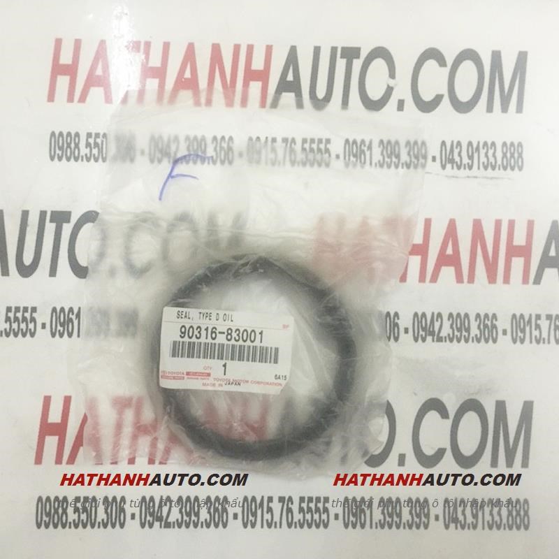 Phớt bi moay ơ (bạc đạn) xe Lexus LX570, LX460 - 90316-83001