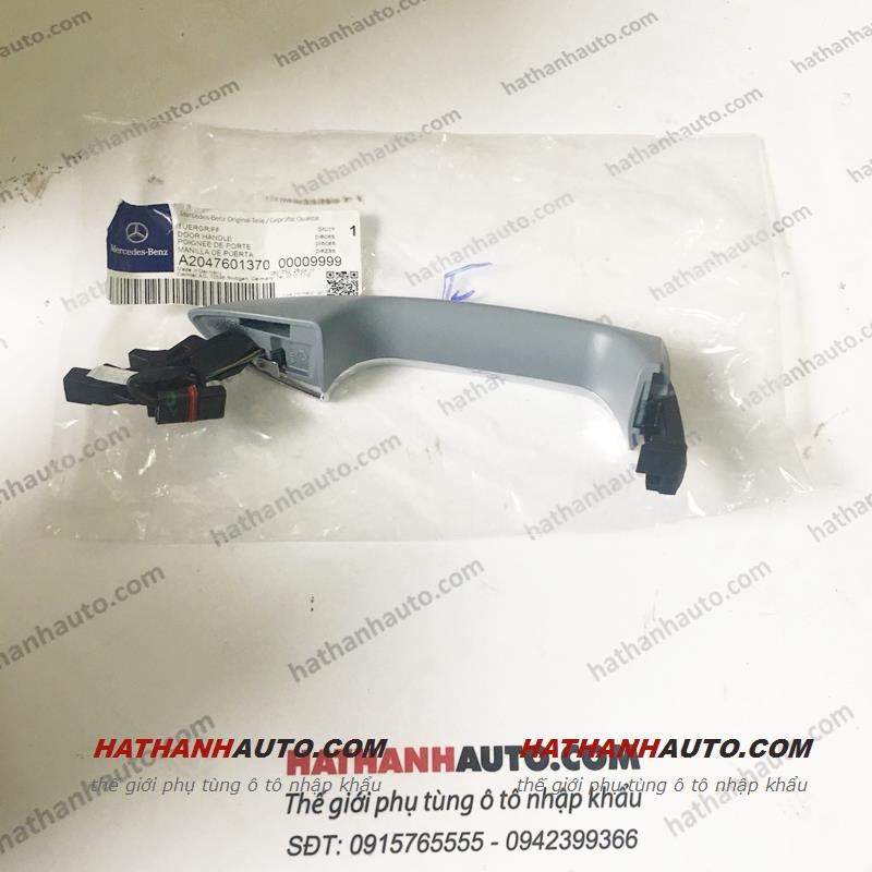 Tay nắm mở cửa ngoài sau trái xe Mercedes C63 AMG, E200, E220, E250