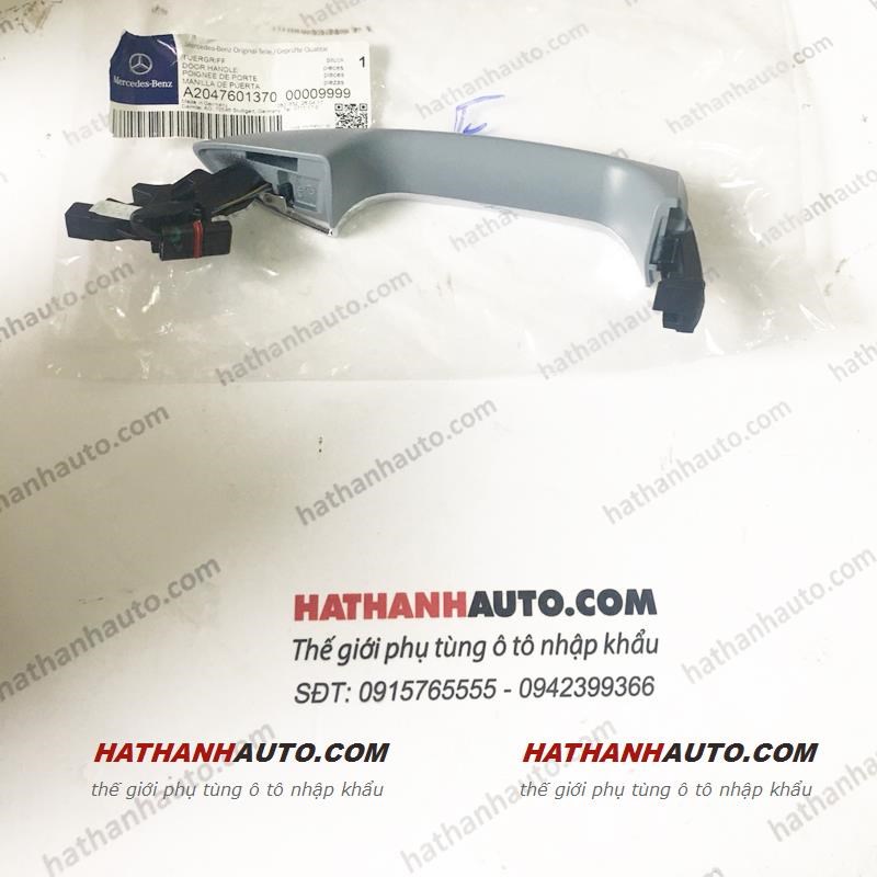 Tay nắm mở cửa ngoài sau trái xe Mercedes CLS400, CLS320, CLS500