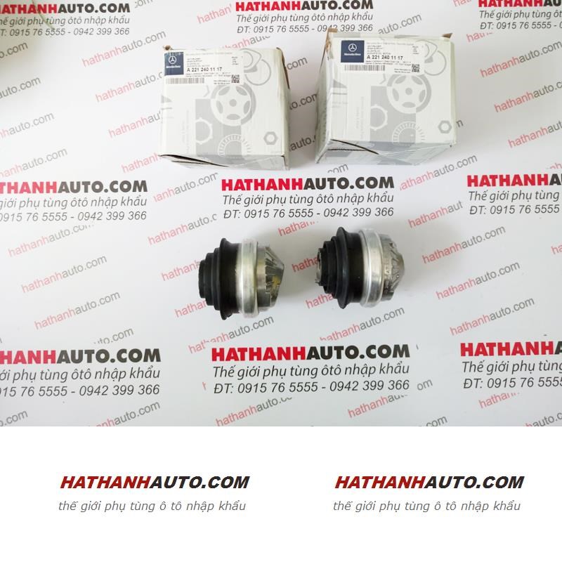 Cao su chân máy xe Mercedes S250, S280, S300, S320 W221- 2212401117