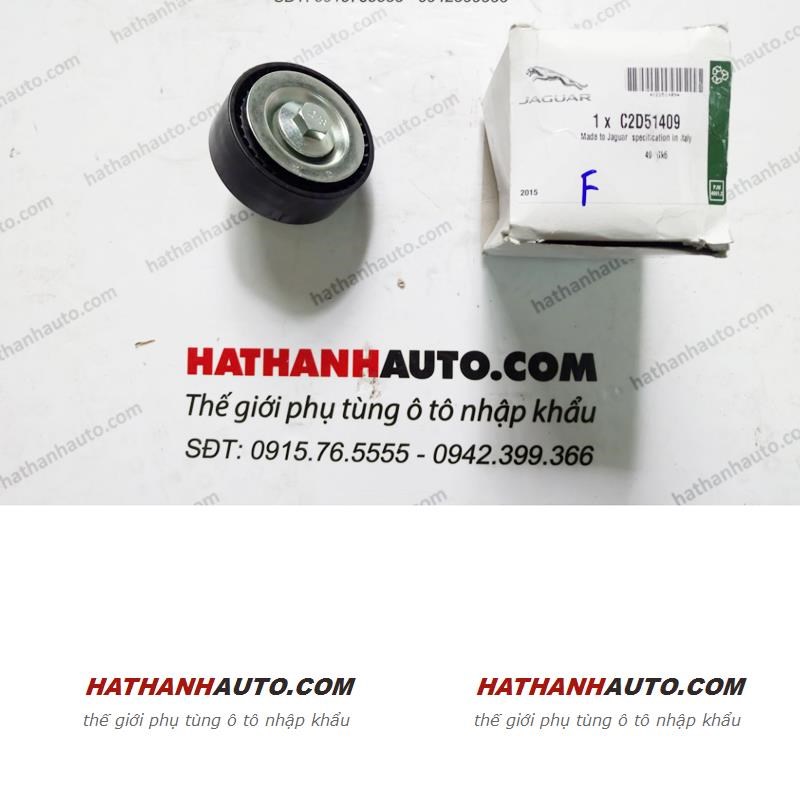 Bi (buly) trơn tăng dây cu roa xe Jaguar XF, XE - C2D51409