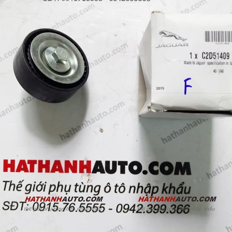 Bi (buly) trơn tăng dây cu roa xe Jaguar XF, XE - C2D51409
