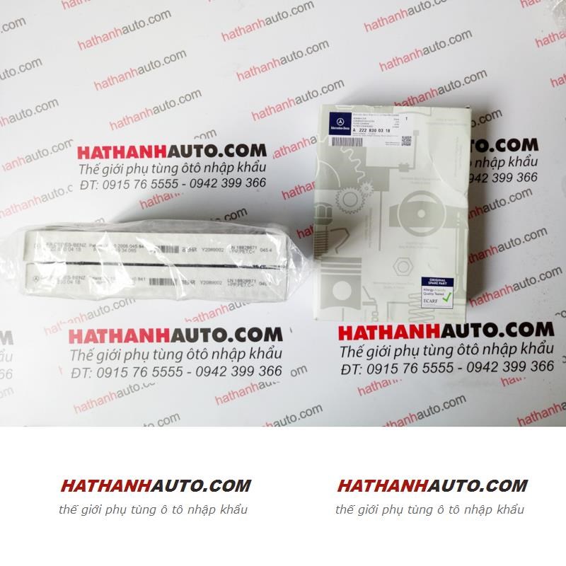 Lọc gió điều hòa xe Mercedes S300, S320, S350 W222 - 2228300318