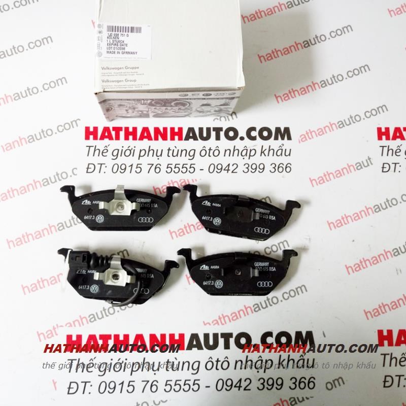 Má phanh (bố thắng) trước xe Audi A2, A3 - 1J0698151G