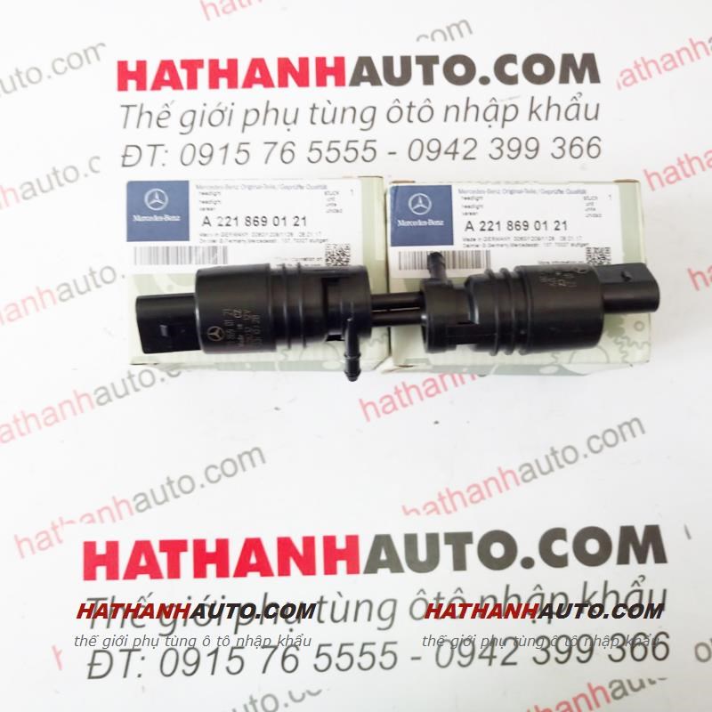Mô tơ bơm nước rửa kính xe Mercedes A170, A200, A220, A250-2218690121