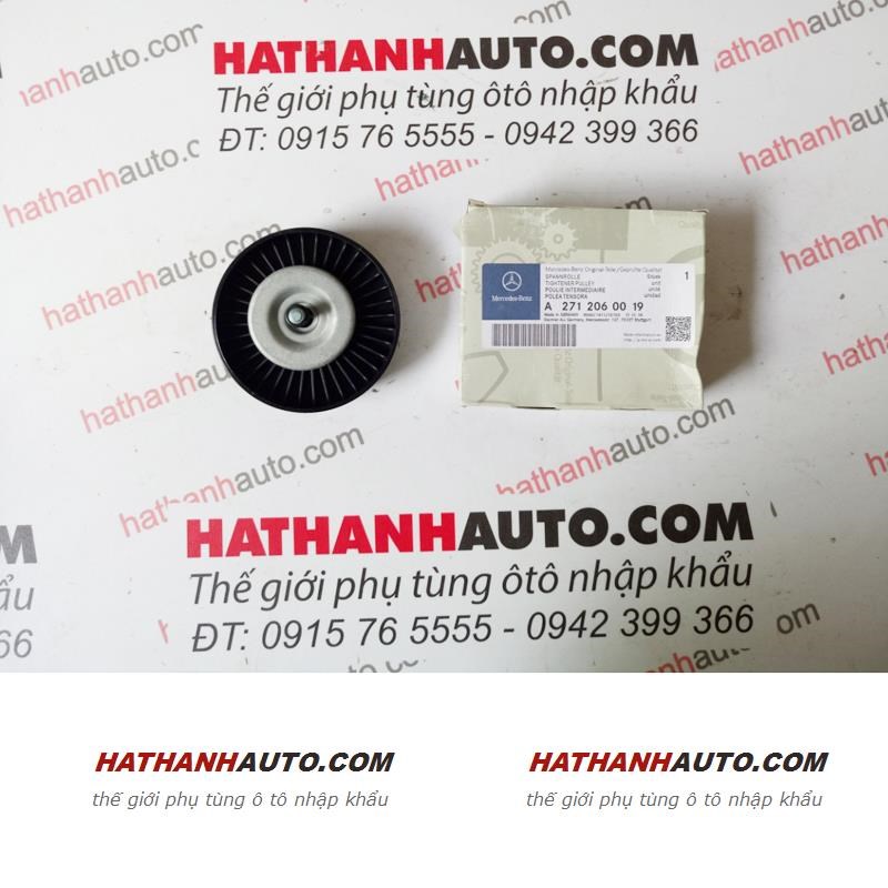 Bi (buly) trơn tăng dây cu roa xe Mercedes C220, C230, CLC160, CLC180