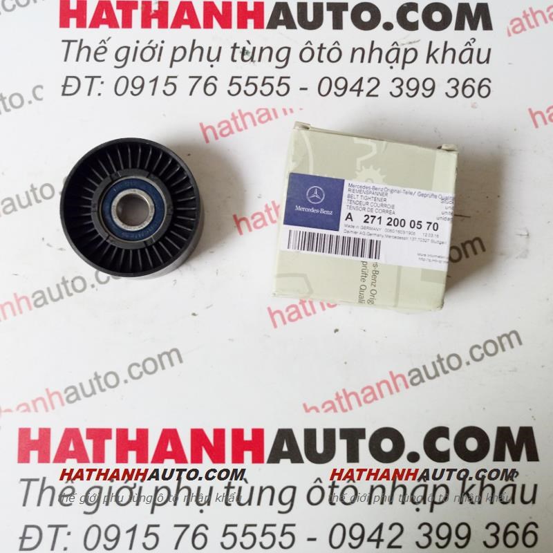 Bi (buly) tăng dây cu roa xe Mercedes C160, C180, E200 - 2712000570