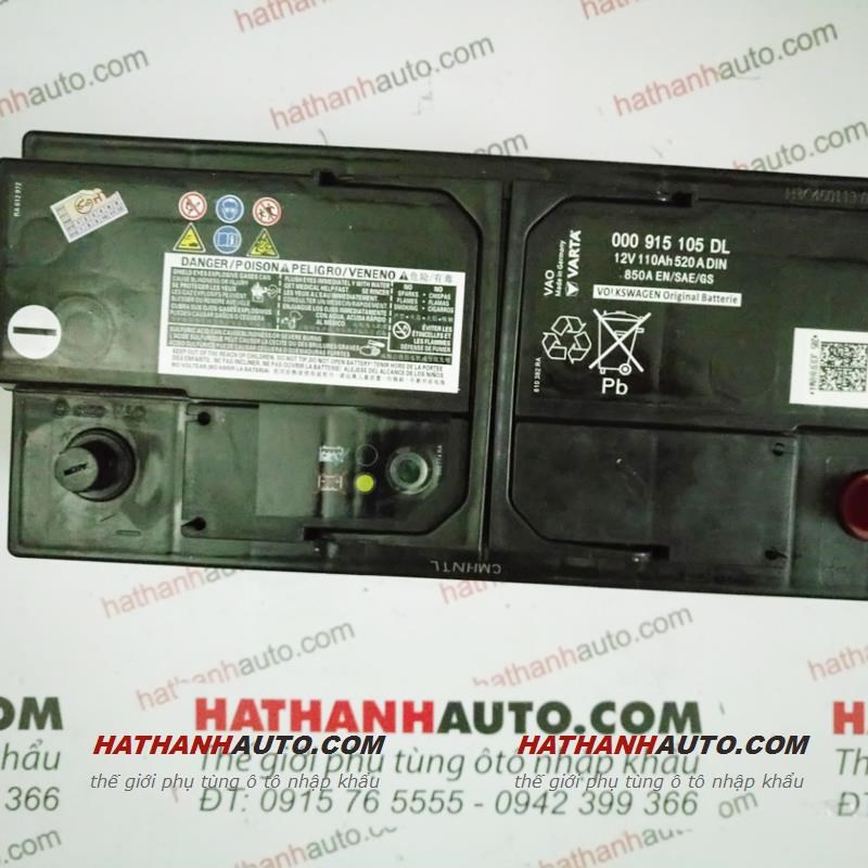 Bình điện (ắc quy) chính xe Audi A4, A5, A6, A7 - 000915105DL