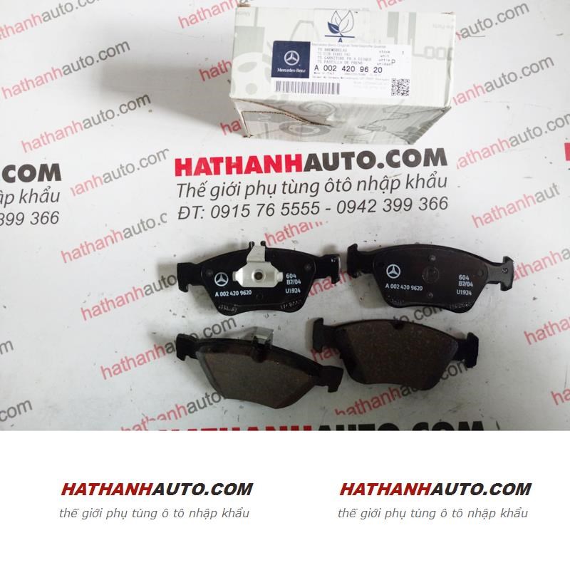 Má phanh (bố thắng) trước xe Mercedes C200, C230 W202 - 0024209620