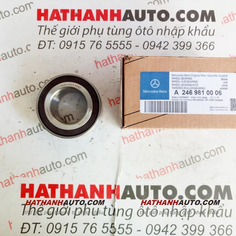 Bi moay ơ (bạc đạn) sau xe Mercedes CLA250, CLA45 AMG - 2469810006