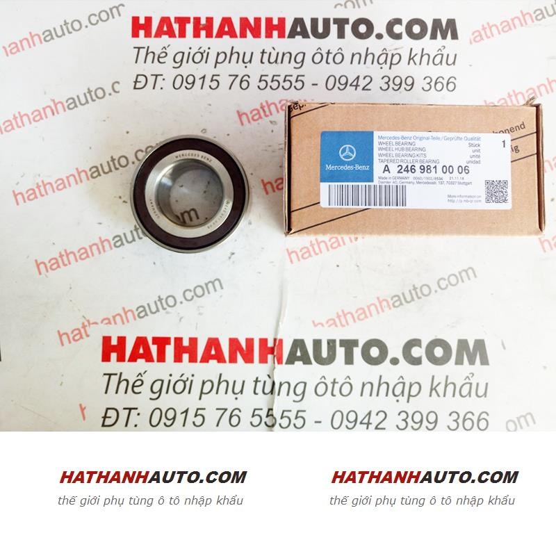 Bi moay ơ (bạc đạn) sau xe Mercedes A160, A180, A200 - 2469810006