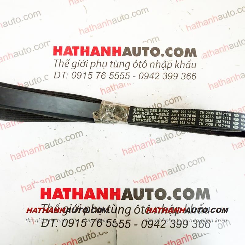 Dây cu roa tổng xe Mercedes C Class W203, W204, CLK C209-0019937596