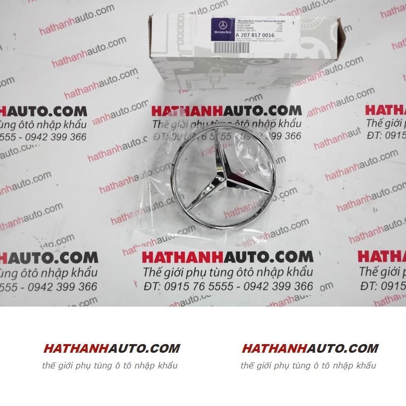 Logo (biểu tượng) mặt ga lăng xe Mercedes C180, C200 - 2078170016