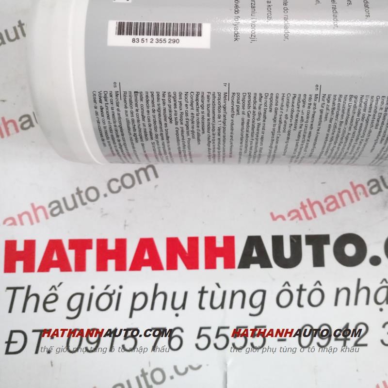 Nước làm mát xe BMW chính hãng - 83512355290