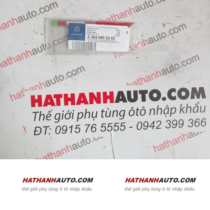 Nẹp inox tai xe trước xe Mercedes C180, C200, C230 W204- 2046903262