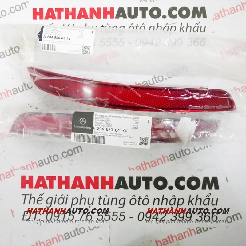 Đèn phản quang ba đờ sốc sau xe Mercedes GLK Class X204- 2048200374