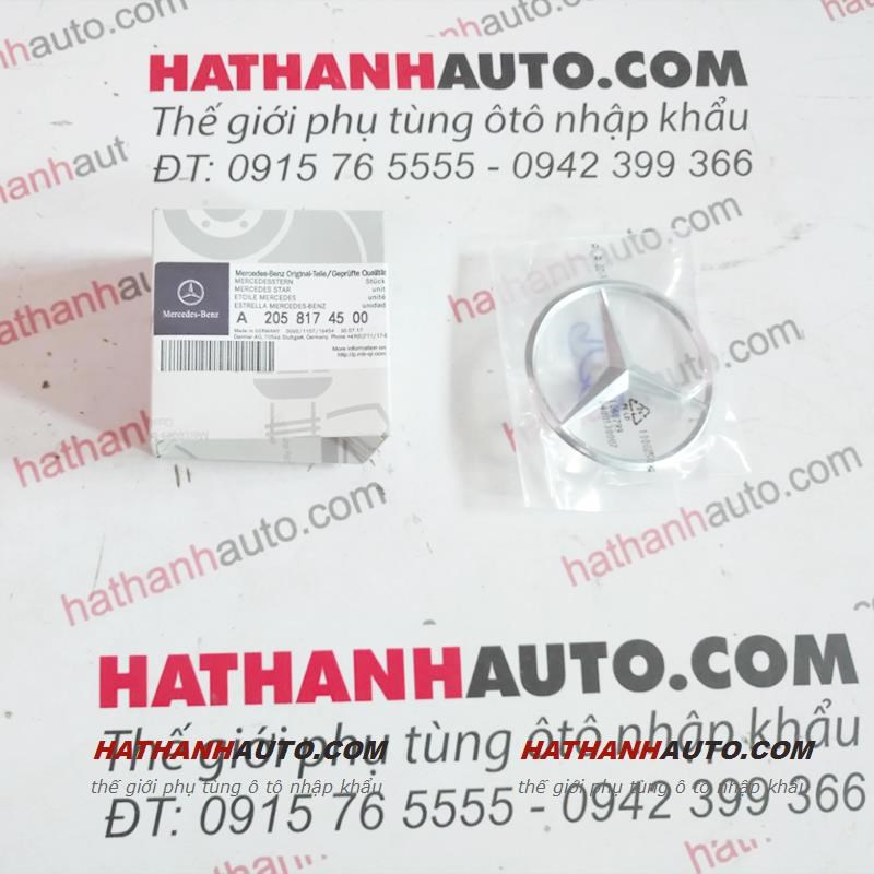 Logo (lô gô) cốp sau xe Mercedes C160, C180, C200 W205 - 2058174500