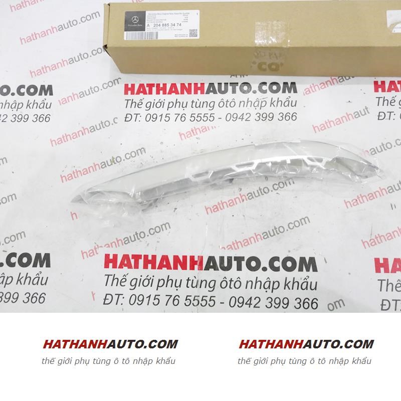 Ốp inox đèn gầm (sương mù) xe Mercedes GLK250, GLK350 - 2048853474