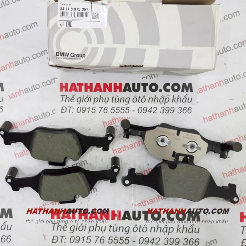 Má phanh (bố thắng) trước xe BMW 530d, 530i G30, F90, G31