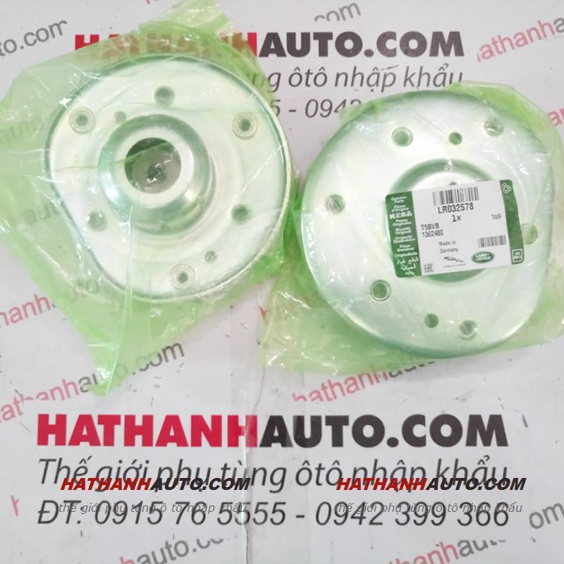 Bát bèo giảm xóc (phuộc nhún) trước xe Range Rover Evoque- LR032578