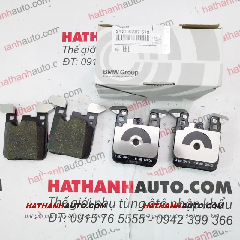 Má phanh (bố thắng) sau xe BMW 320i, 328d, 328i F30, F31, F34