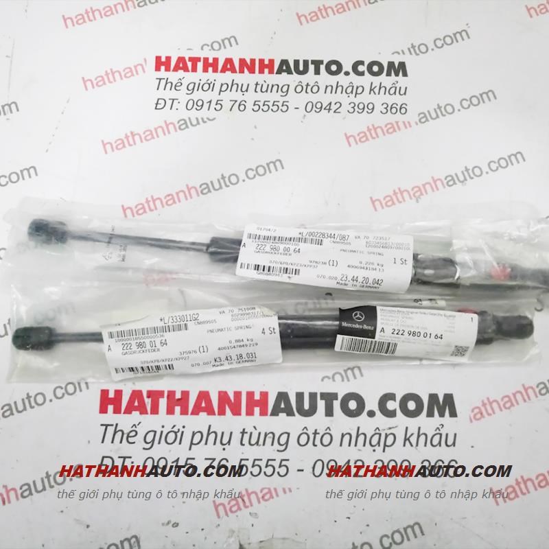 Ty (thanh) chống nắp ca pô xe Mercedes S320, S350, S400, S450 W222