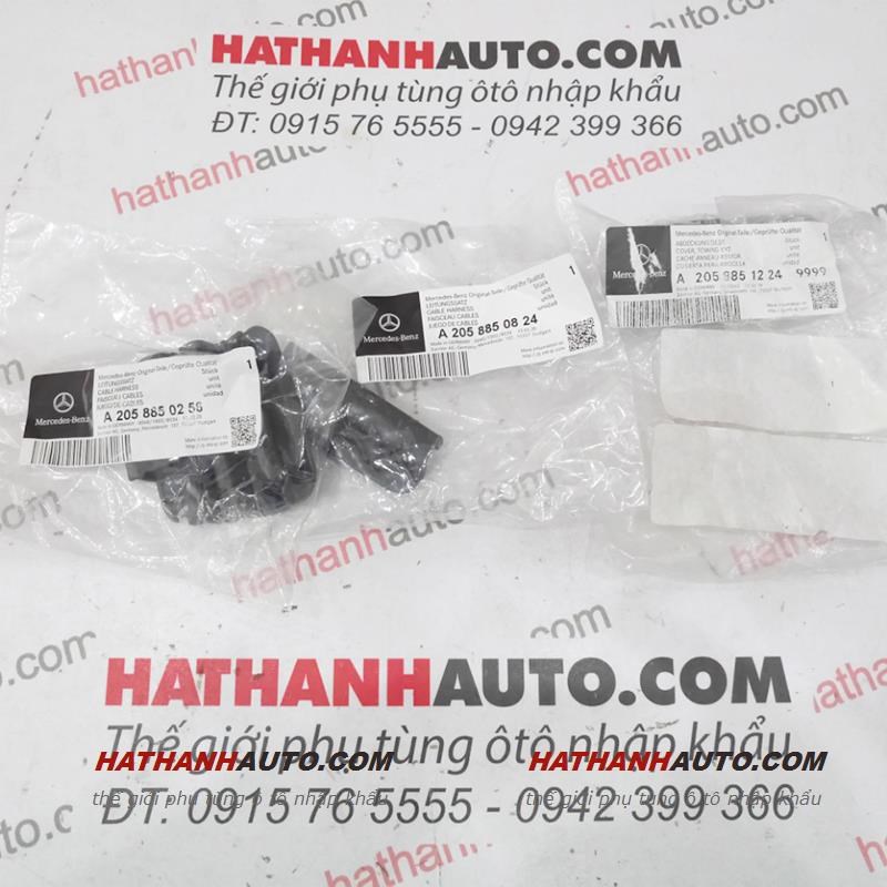 Ốp móc cản sau xe Mercedes C Class W205 - 2058850256