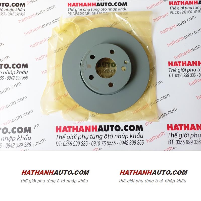 Đĩa phanh (thắng) trước xe Mercedes E Class W211 - 2114210812